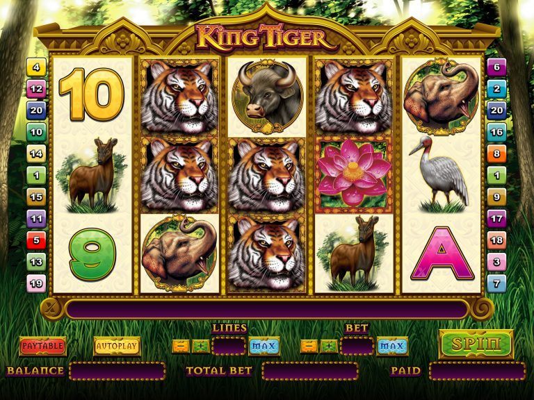 King Tiger Slot Machine - Play Free Microgaming slots